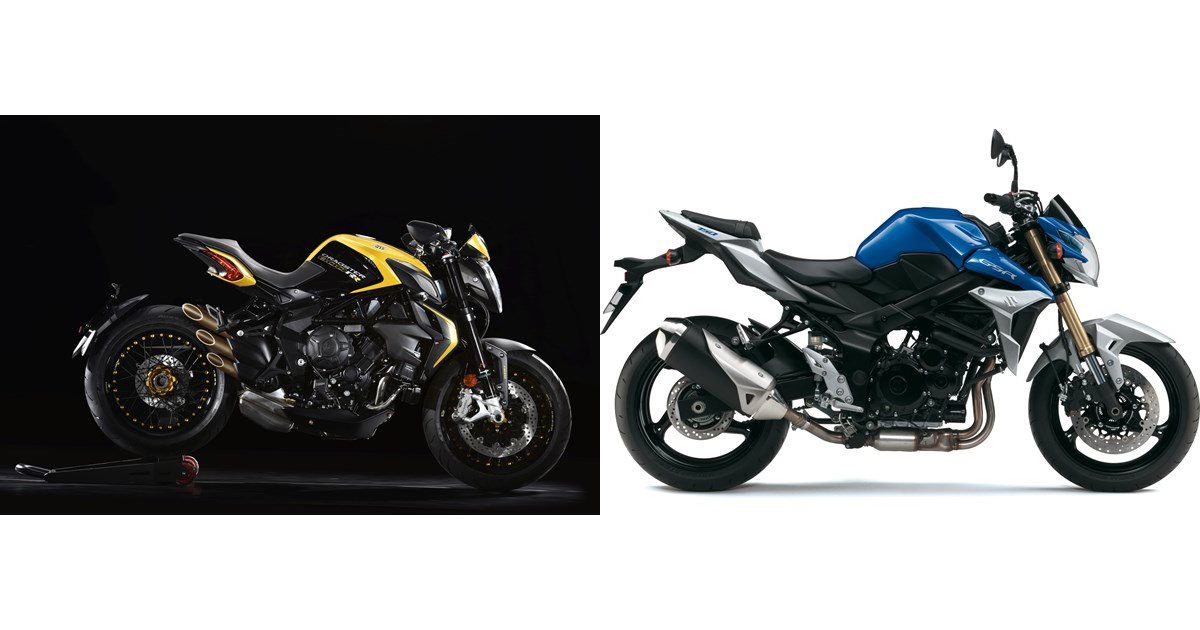 Motorrad Vergleich MV Agusta Dragster 800 RR 2017 vs. Suzuki GSR 750 2015