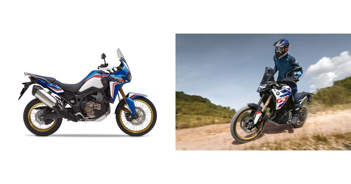 Motorrad Vergleich Honda CRF1000L Africa Twin 2019 vs. BMW F 900 GS 2024