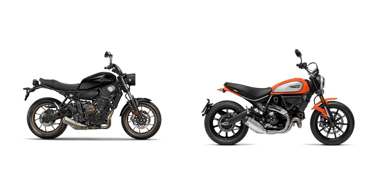 Yamaha XSR700 2018 vs Ducati Scrambler Icon 2019