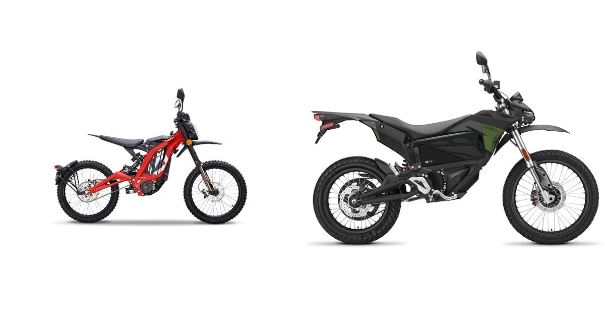 Motorrad Vergleich Sur-Ron Firefly 2020 vs. Zero FX 2021