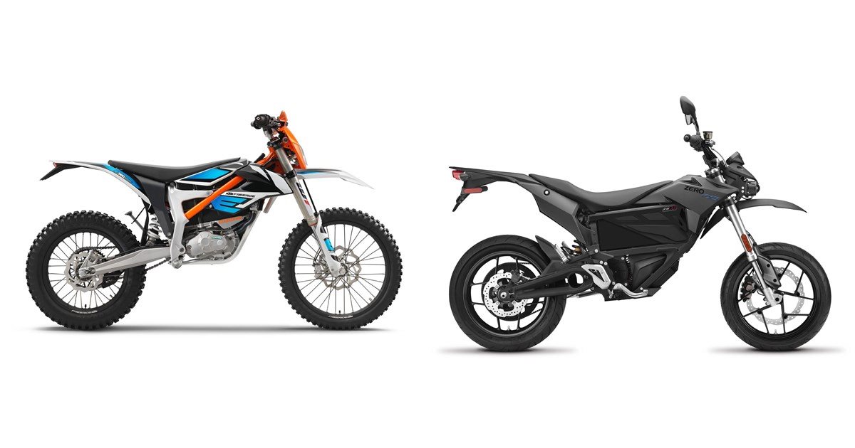 Motorrad Vergleich KTM Freeride E-XC 2020 vs. Zero FXS 2018