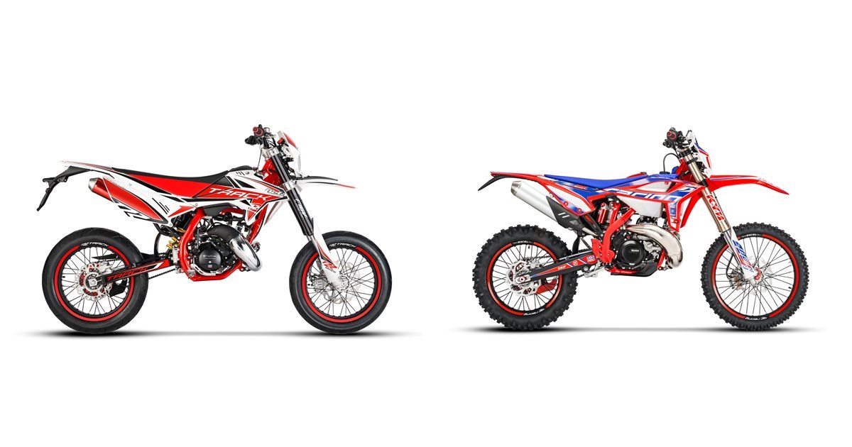 Motorrad Vergleich Beta RR 50 Motard Track 2020 vs. Beta RR 300 Racing 2020