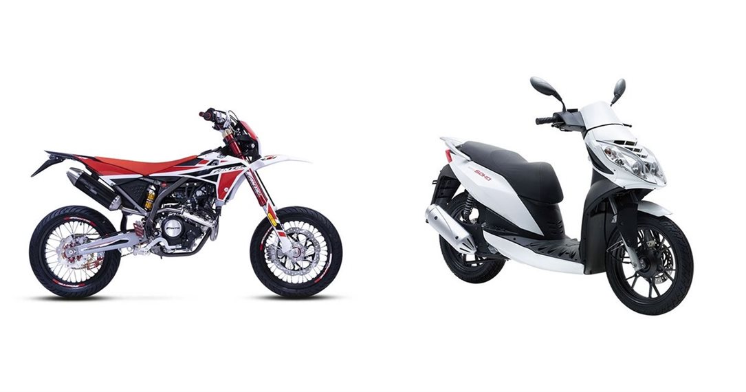 Motorrad Vergleich Fantic XMF 125 Competition 2021 vs. KSR Moto Soho ...