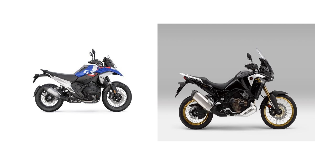 Motorrad Vergleich BMW R 1300 GS 2024 vs. Honda CRF1100L Africa Twin ...