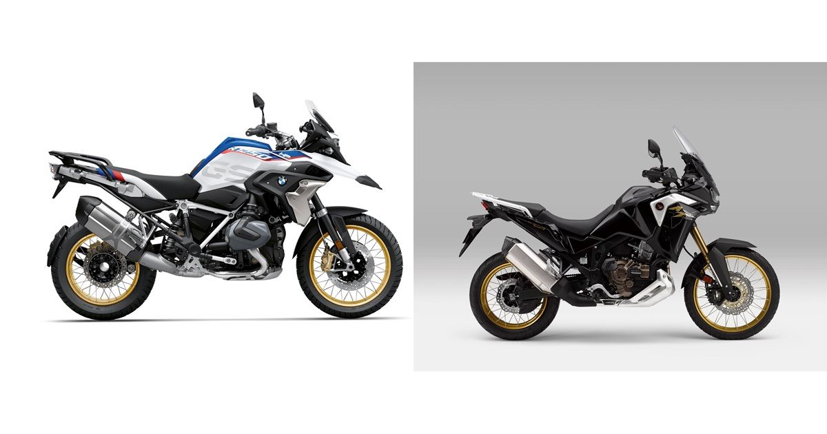 Motorrad Vergleich BMW R 1250 GS 2019 vs. Honda CRF1100L Africa Twin ...