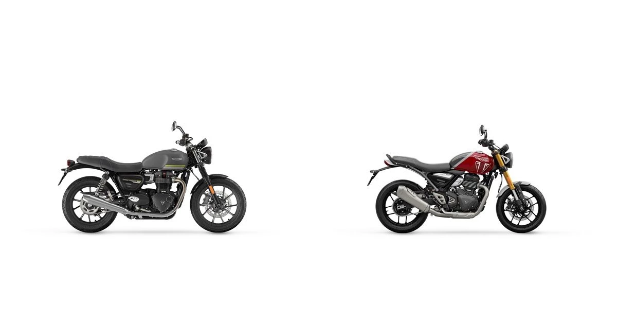 Triumph Speed Twin 900 2023 vs Triumph Speed 400 2024