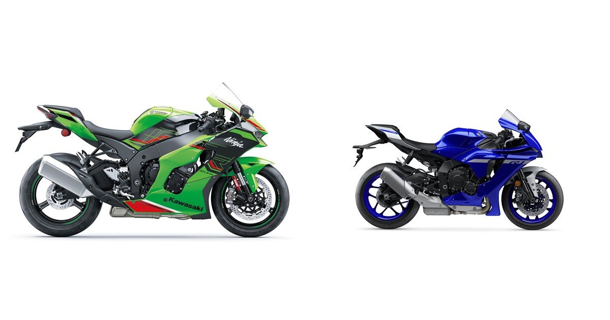 Kawasaki Ninja ZX-10R 2023 vs Yamaha R1 2020