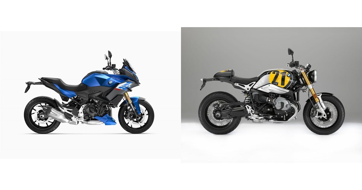 Motorrad Vergleich BMW F 900 XR 2024 vs. BMW R nineT 2018