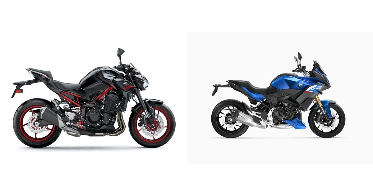 Kawasaki Z900 2021 vs BMW F 900 XR 2024