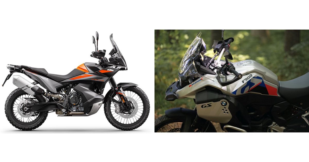 KTM 890 Adventure 2023 vs BMW F 900 GS Adventure 2024