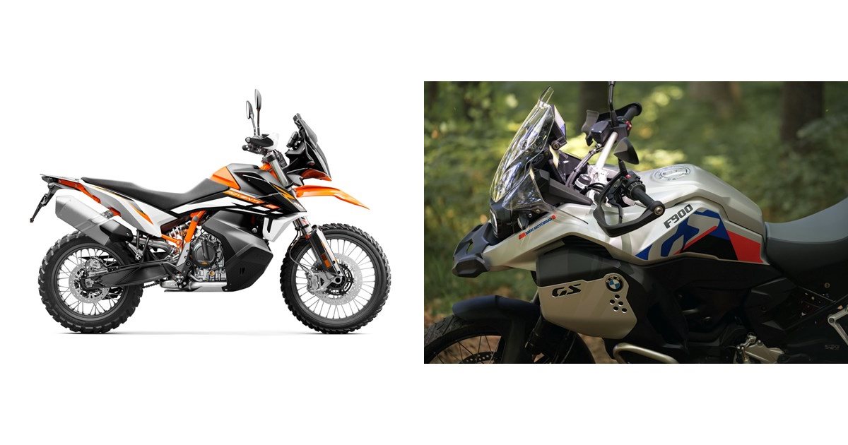 KTM 890 Adventure R 2021 vs BMW F 900 GS Adventure 2024
