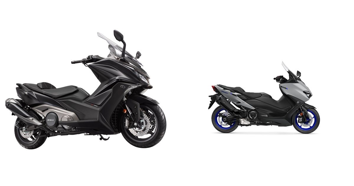Kymco AK 550i ABS 2020 vs Yamaha TMAX 560 2021