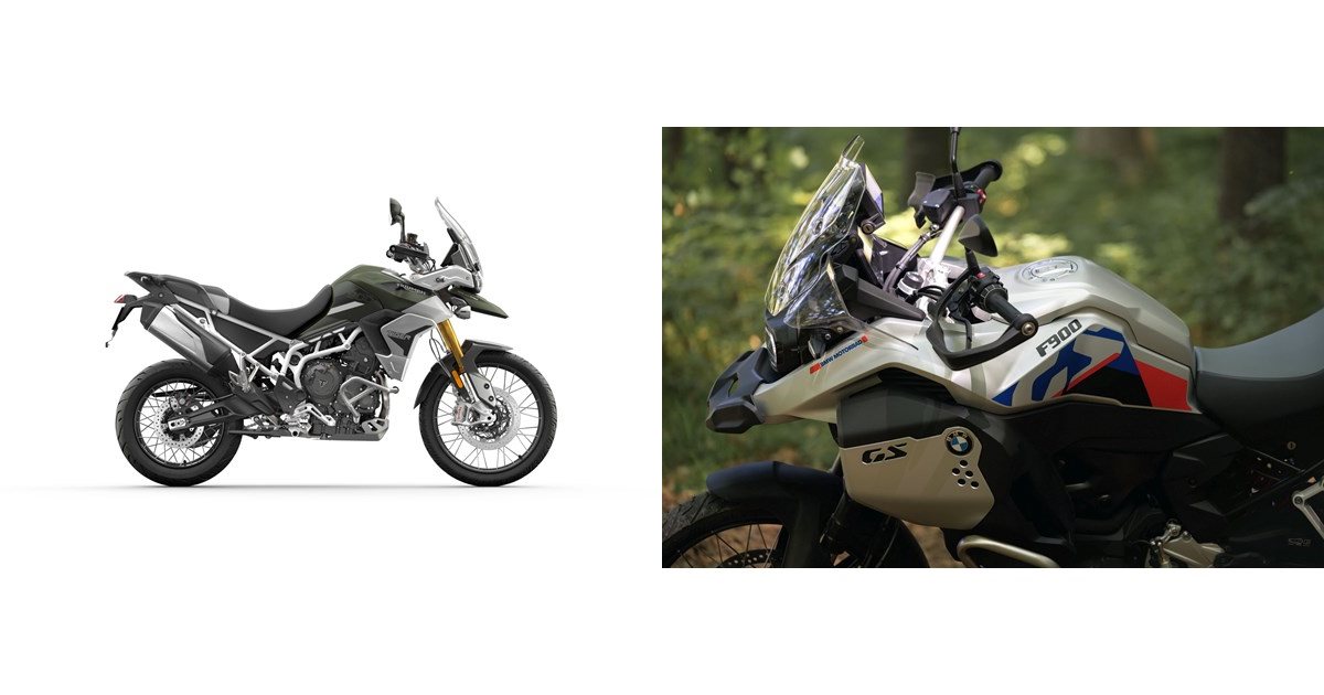 Triumph Tiger 900 Rally Pro 2020 vs BMW F 900 GS Adventure 2024