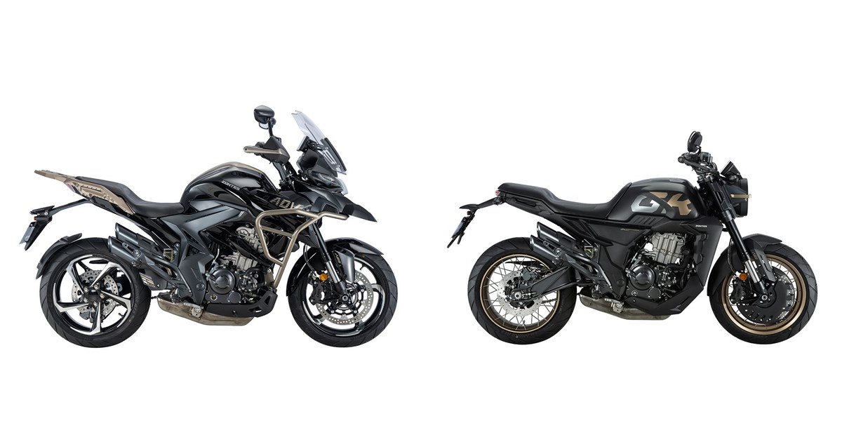 Motorrad Vergleich Zontes 350 T1 2023 vs. Zontes 350 GK 2022