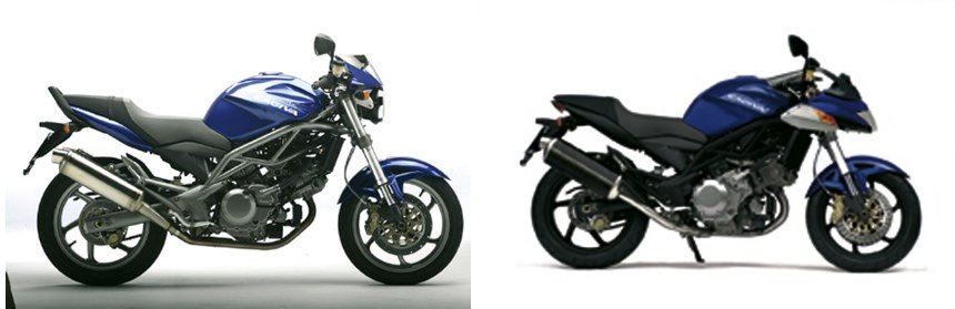 Motorrad Vergleich Cagiva Raptor 650 2008 vs. Cagiva V Raptor 1000 2005