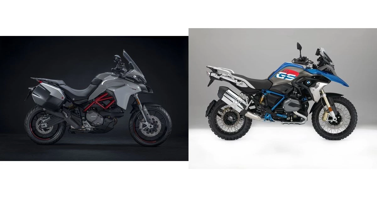 Motorrad Vergleich Ducati Multistrada 950 S 2020 vs. BMW R 1200 GS 2018