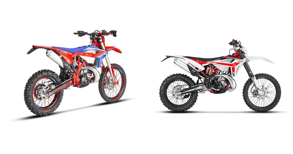 Motorrad Vergleich Beta RR Racing 2T 200 2023 vs. Beta RR 200 2T 2020