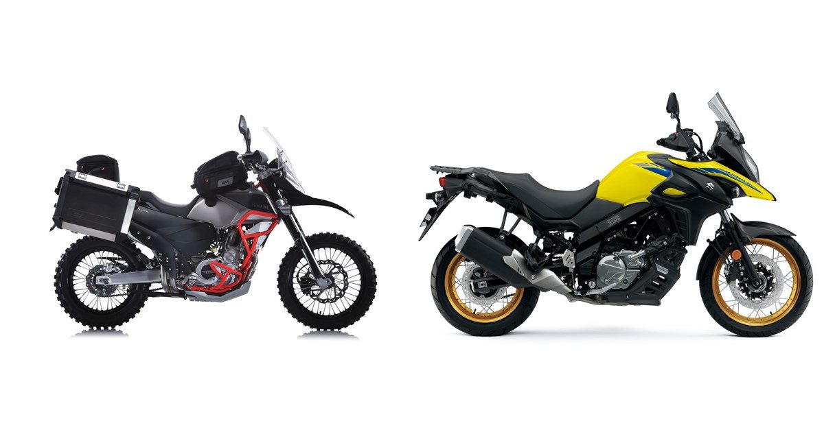 SWM Super Dual 650 2018 vs Suzuki V-Strom 650 XT 2023