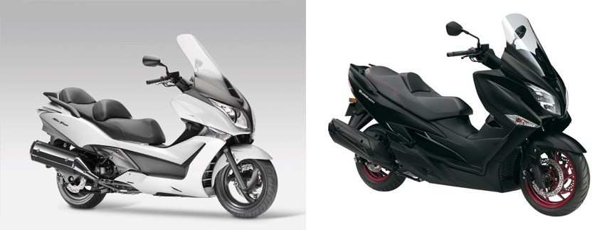 Honda SW-T 400 2011 vs Suzuki Burgman 400 2020