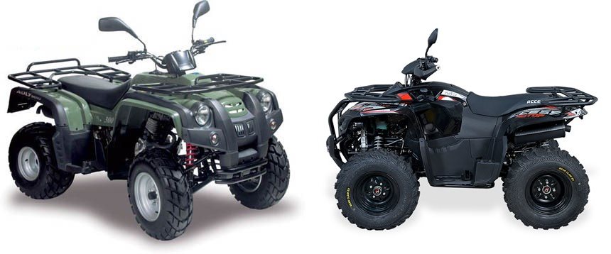 Herkules ATV Crossover 300 2009 vs Access AMX 8.57 Basic 2019