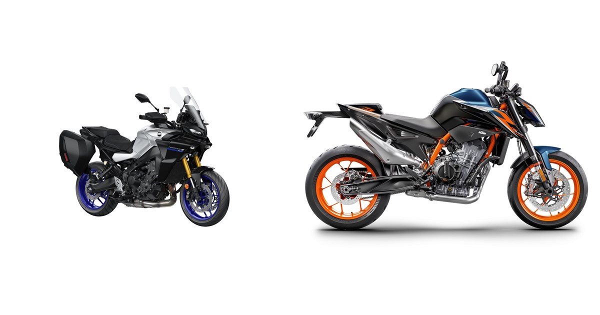 Yamaha Tracer 9 GT 2021 vs KTM 890 Duke R 2022