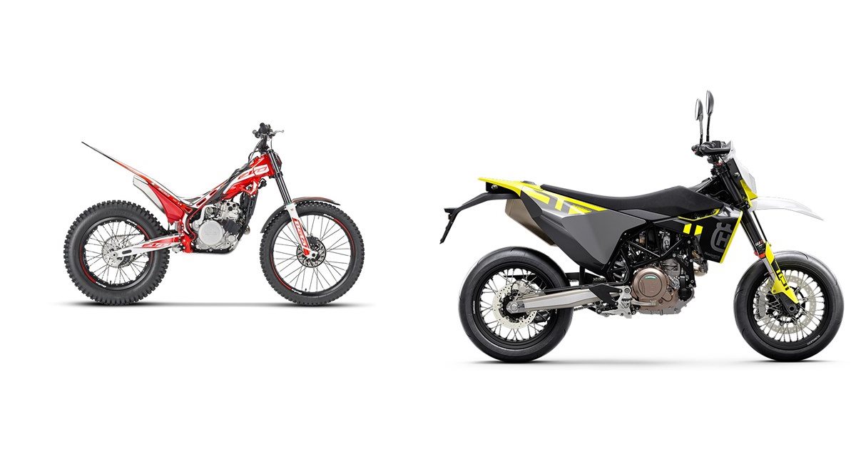 Beta Evo 300 4Takt 2022 vs Husqvarna 701 Supermoto 2023