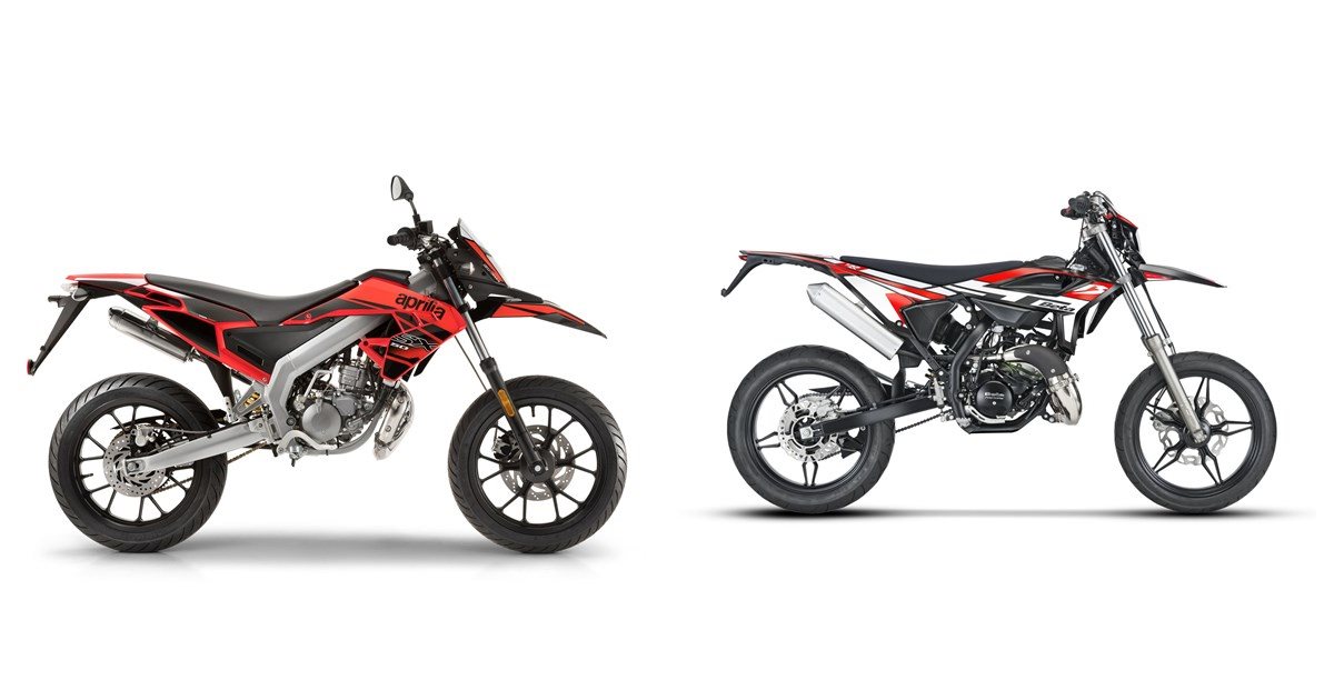 Motorrad Vergleich Aprilia Sx 50 Supermoto 2018 Vs Beta Rr 50 Motard 2023