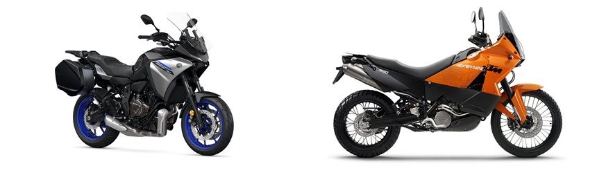 Yamaha Tracer 7 GT 2023 vs KTM 990 Adventure 2009
