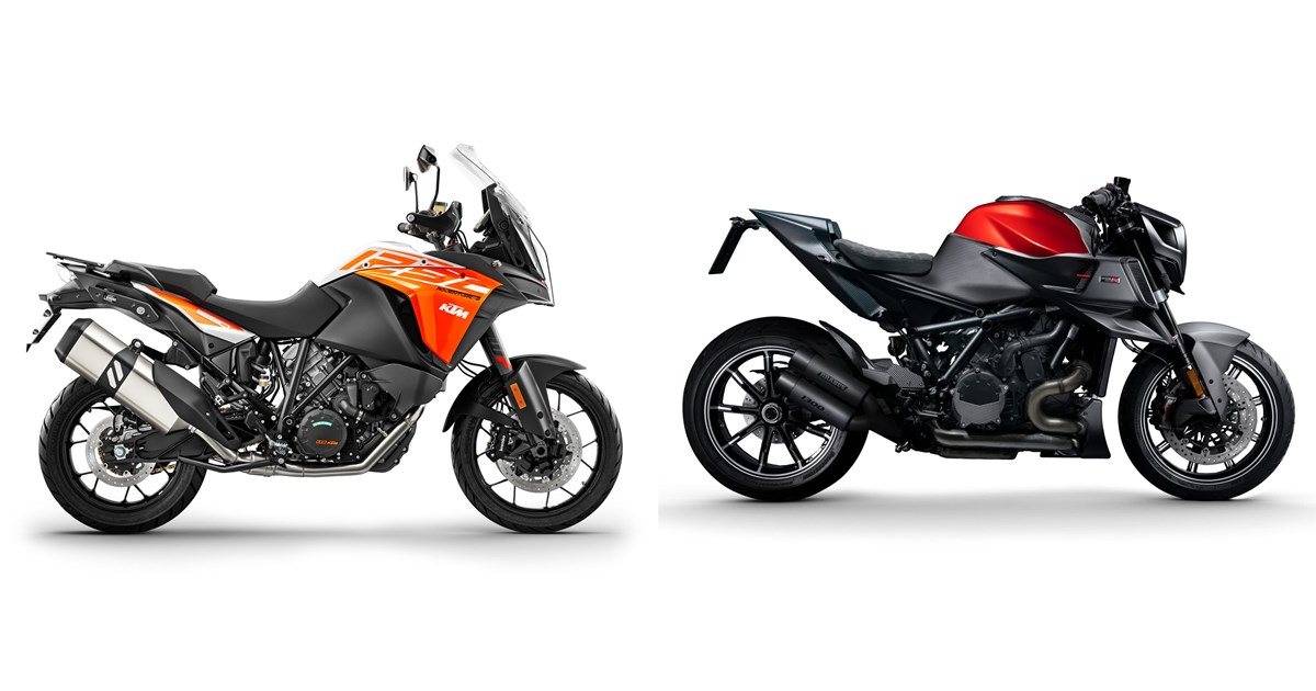 Motorrad Vergleich KTM 1290 Super Adventure S 2017 vs. Brabus 1300 R 2022