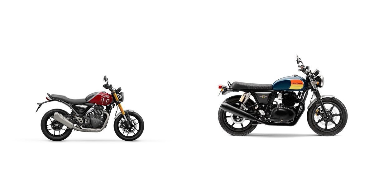 Triumph Speed 400 2024 vs Royal Enfield Interceptor 650 2023