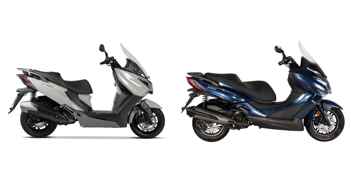 Motorrad Vergleich Kymco X-Town CT 125i CBS 2022 vs. Kymco X-Town 300 ...