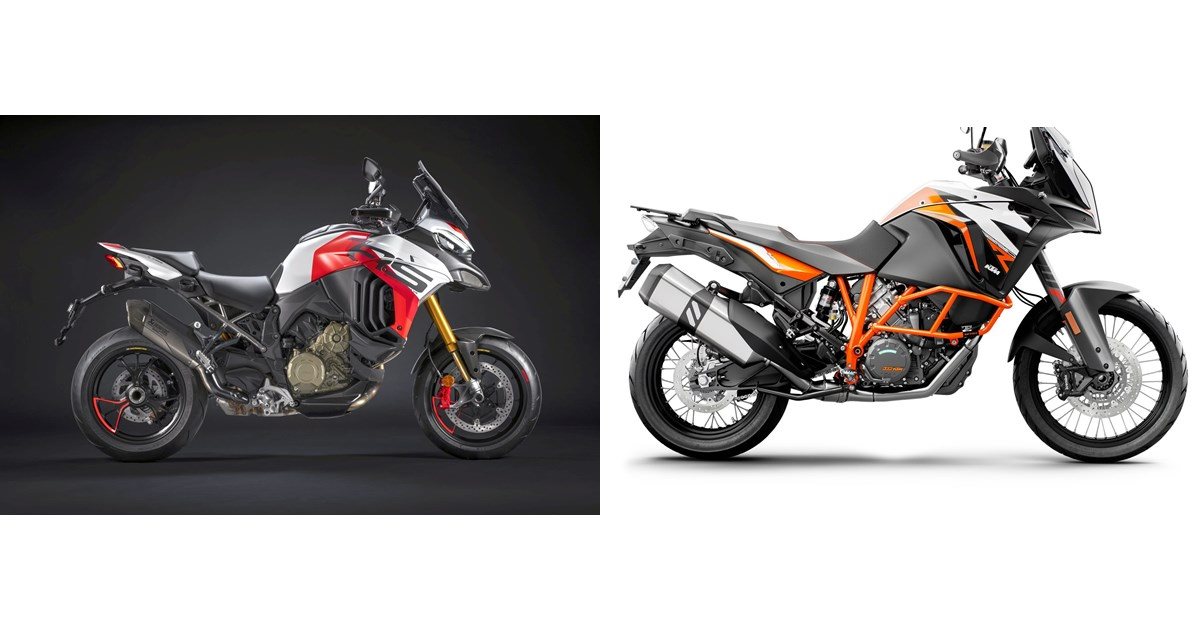 Ducati Multistrada V4 RS 2024 vs KTM 1290 Super Adventure R 2020
