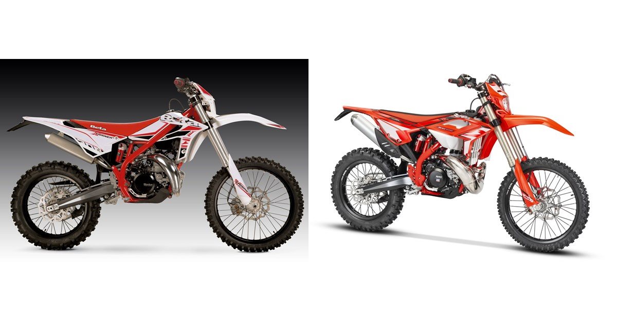 Motorrad Vergleich Beta Xtrainer 300 2015 vs. Beta RR 300 2T 2024