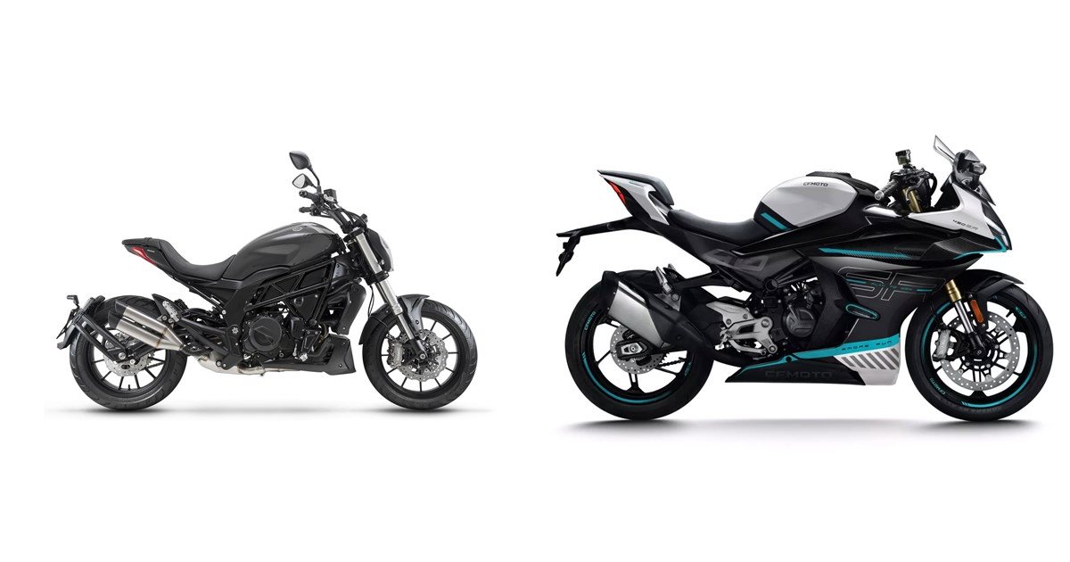 Motorrad Vergleich Benelli 502 C 2020 vs. CFMOTO 450SR 2023