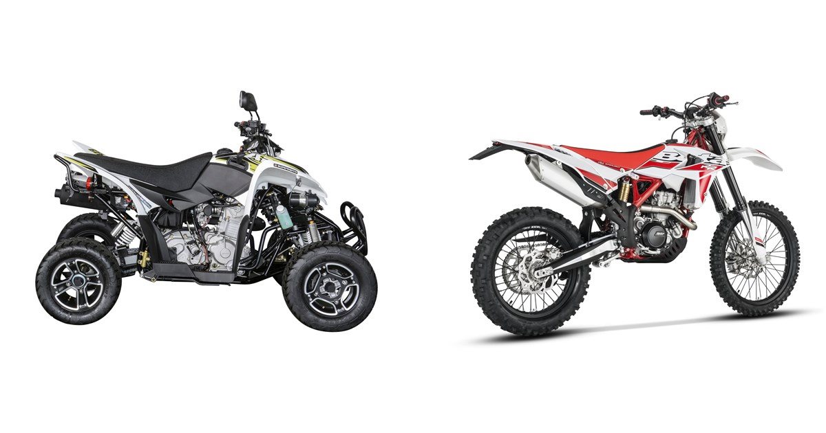 Motorrad Vergleich Aeon Cobra 419 Supermoto 2020 vs. Beta RR 430 2019