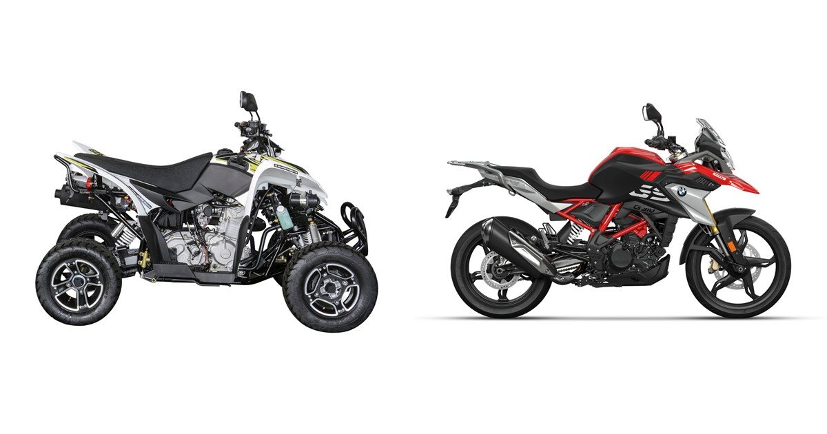 Confronto tra moto Aeon Cobra 419 Supermoto 2020 VS. BMW G 310 GS 2024