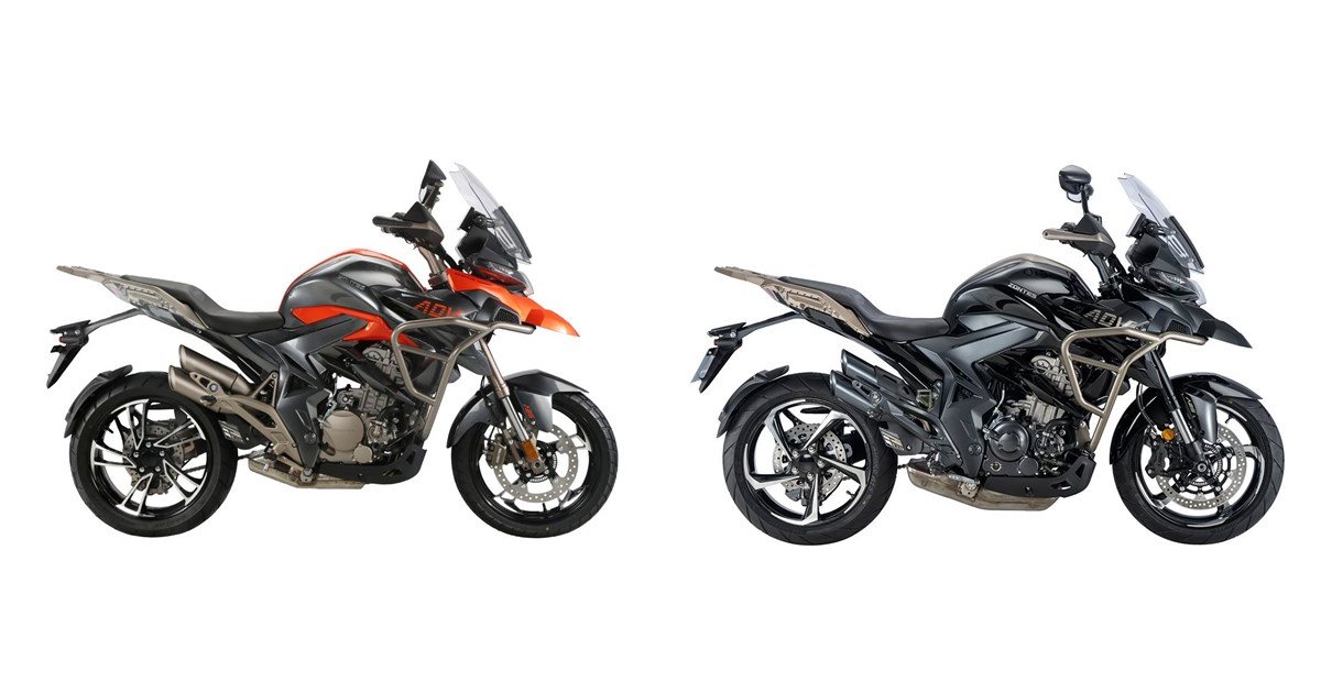 Motorrad Vergleich Zontes 310 T1 2021 vs. Zontes 350 T1 2023