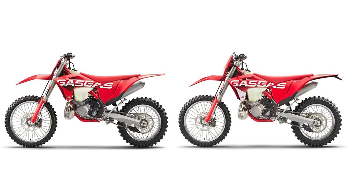 Motorrad Vergleich GASGAS EX 250 2023 vs. GASGAS EC 300 2023