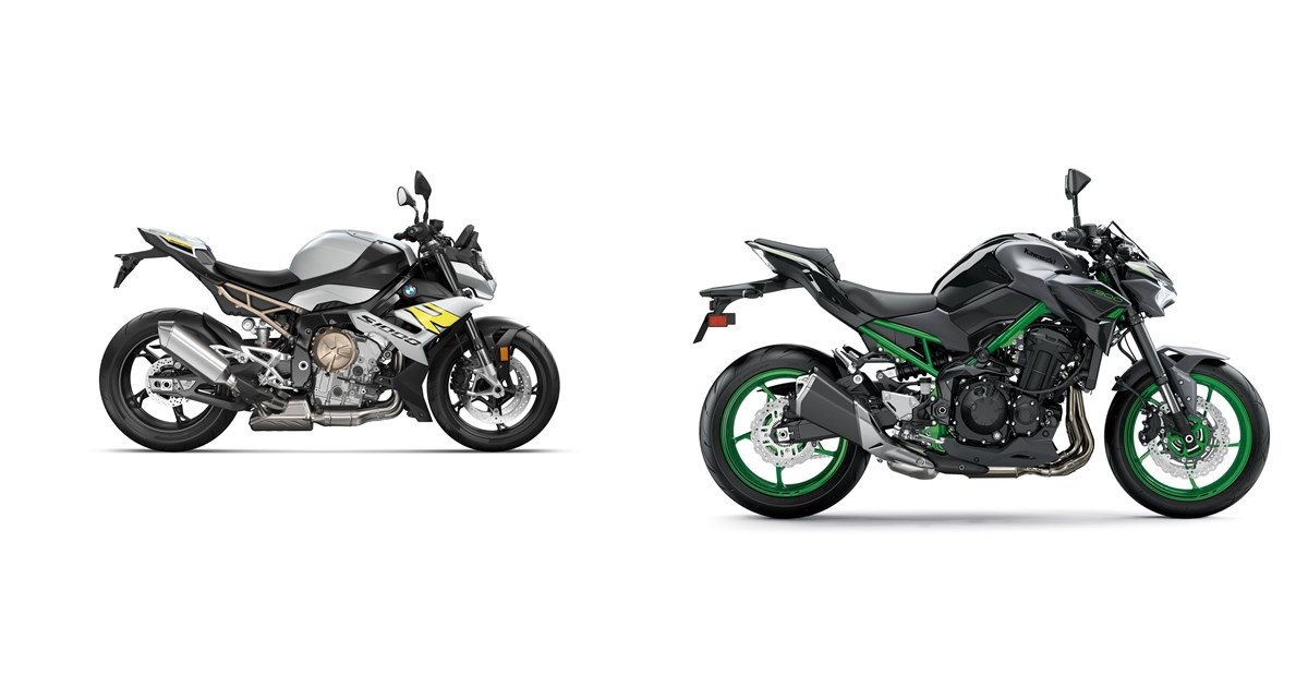 BMW S 1000 R 2022 vs Kawasaki Z900 2023