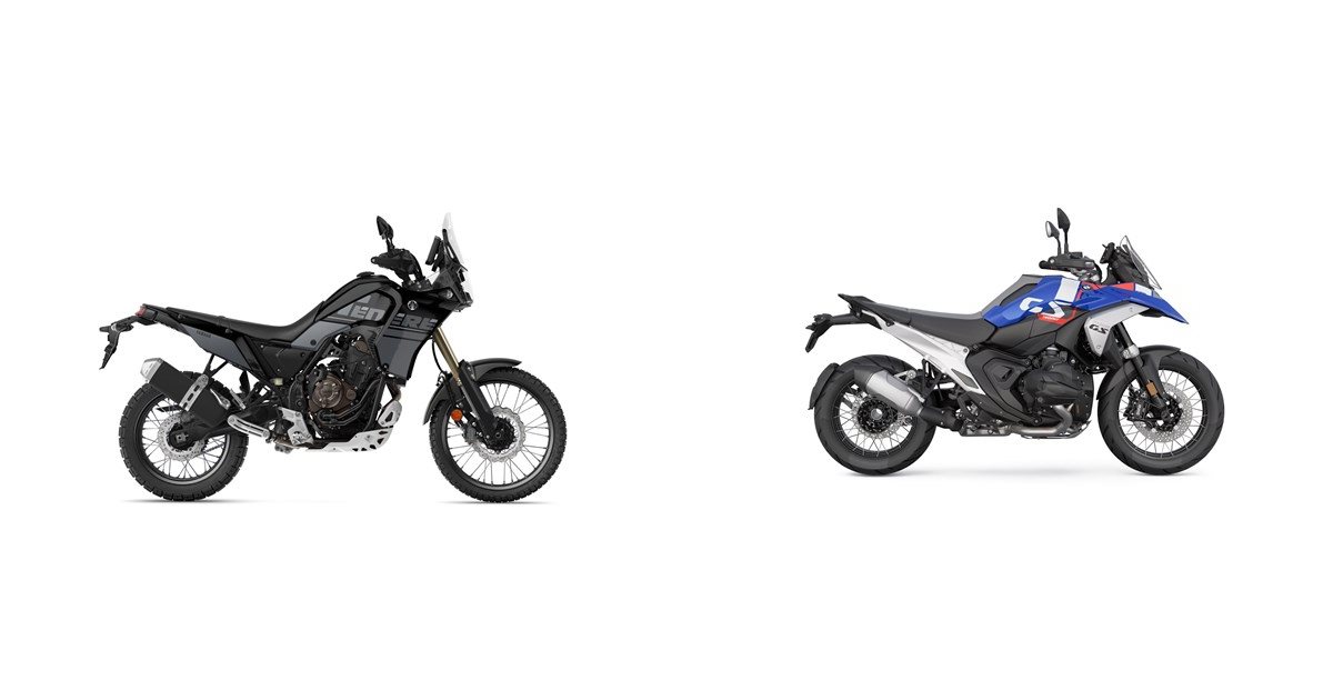 Motorrad Vergleich Yamaha Tenere 700 2022 vs. BMW R 1300 GS 2024