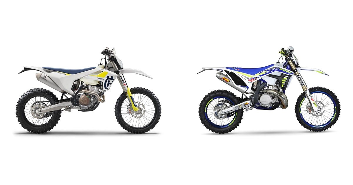 Motorrad Vergleich Husqvarna FE 350 2019 vs. Sherco 300 SE Factory 2019