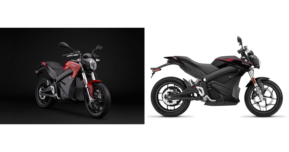 Motorrad Vergleich Zero SR 2017 vs. Zero SR 2020