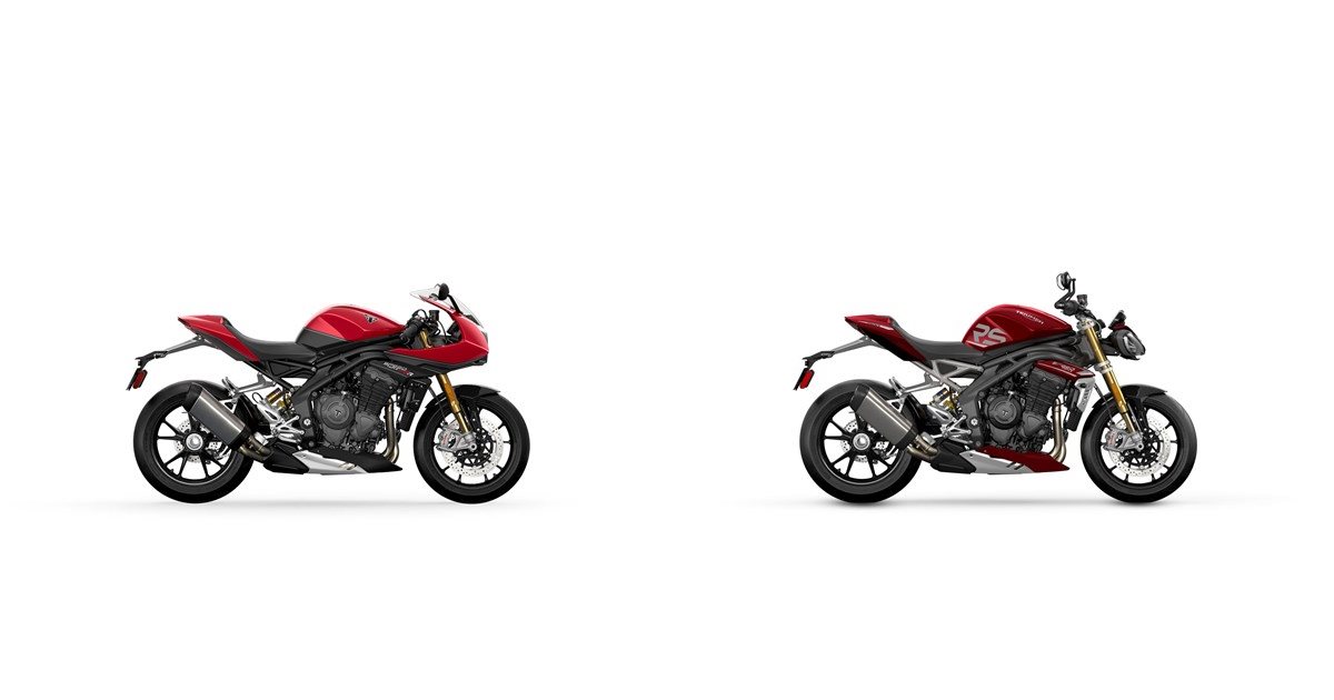 Triumph Speed Triple 1200 RR 2023 vs Triumph Speed Triple 1200 RS 2024