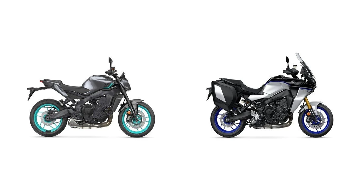Yamaha MT-09 2024 vs Yamaha Tracer 9 GT+ 2023