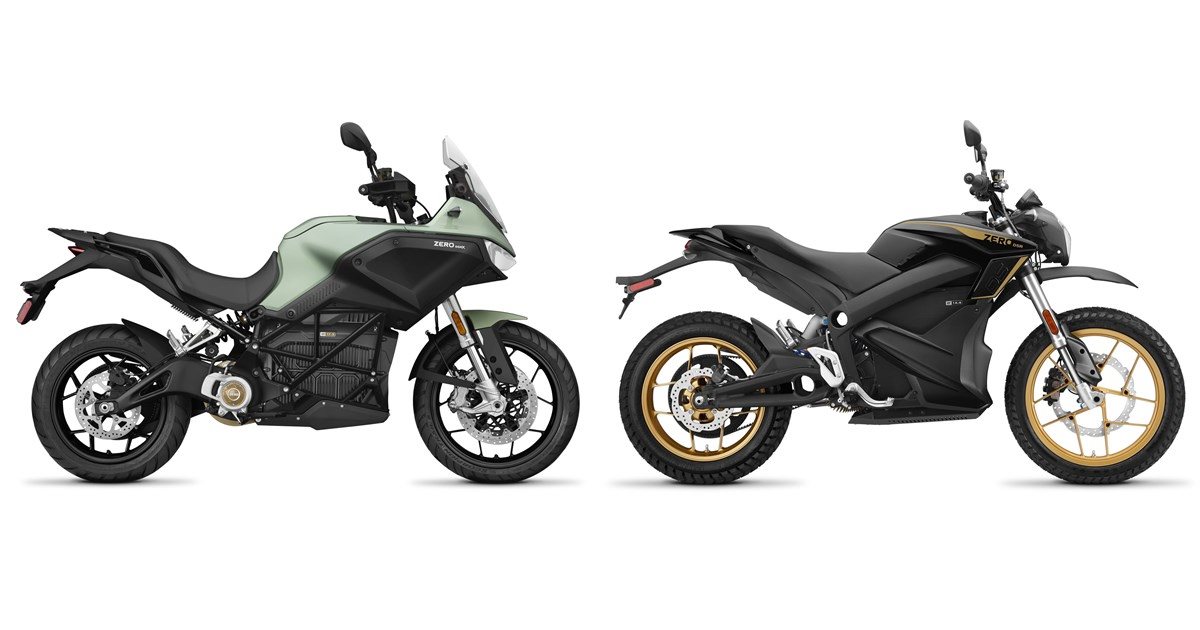 Motorrad Vergleich Zero DSR/X 2022 vs. Zero DSR 2020