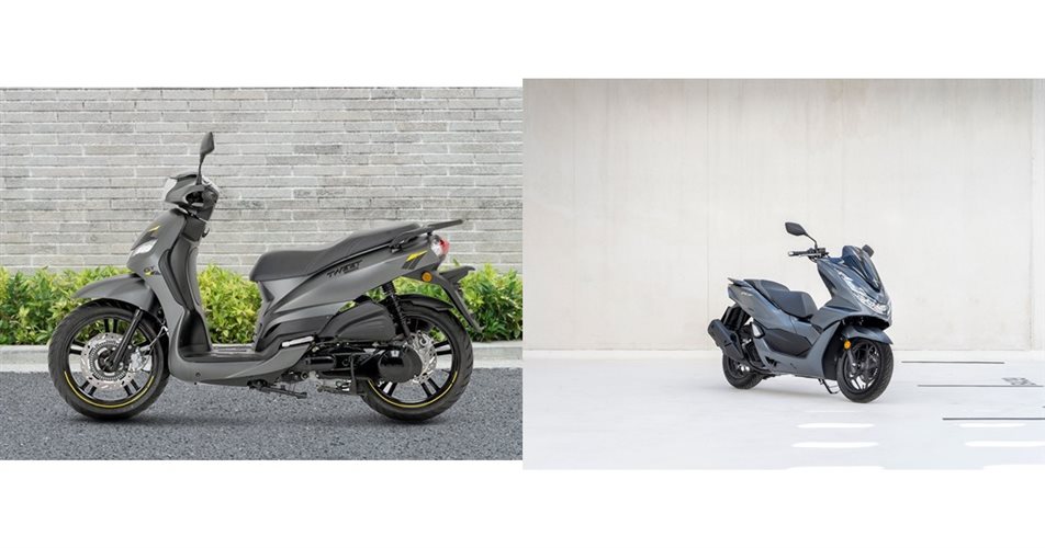 Motorrad Vergleich Peugeot Tweet 200 Gt 2023 Vs Honda Pcx 125 2021