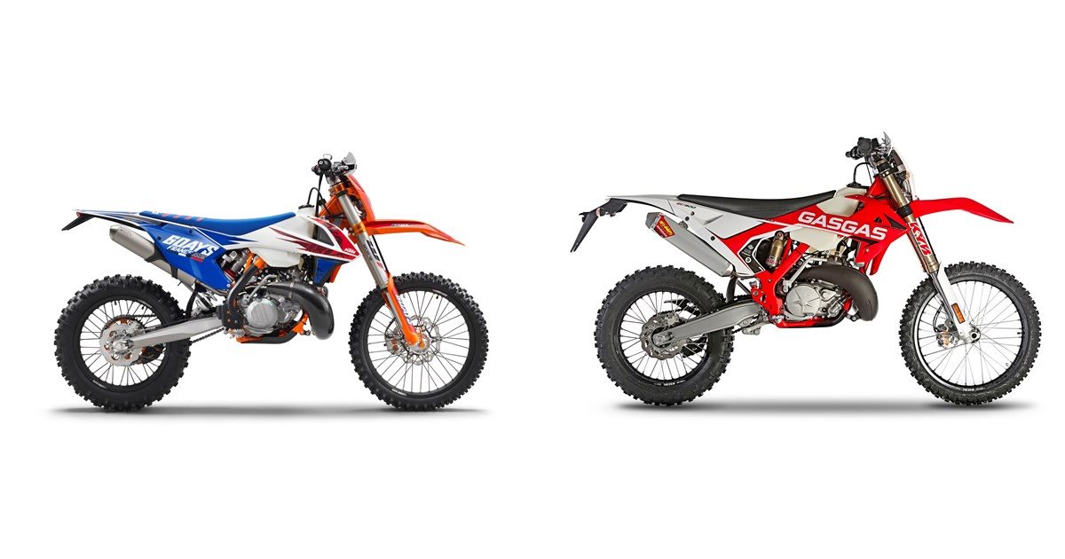 Motorrad Vergleich KTM 300 EXC TPI Sixdays 2018 vs. GASGAS EC 300 ...