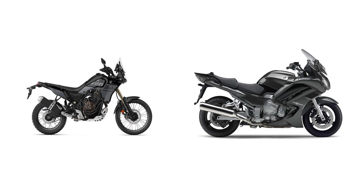 Motorrad Vergleich Yamaha Tenere 700 2022 vs. Yamaha FJR1300A 2017