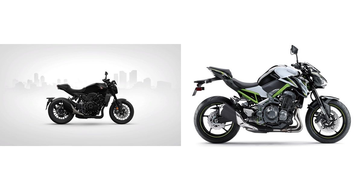 Honda CB1000R Black Edition 2023 vs Kawasaki Z900 70kW 2019