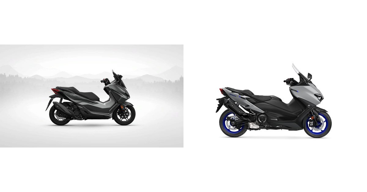 Honda Forza 350 2023 vs Yamaha TMAX 560 2020